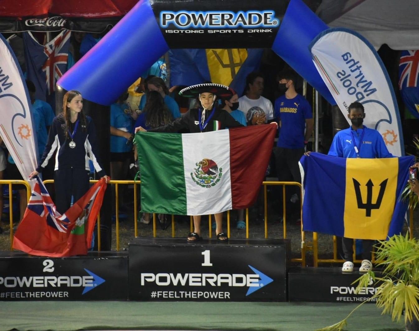 Alexandra Sartie Barrutia triunfa en Campeonato de Natación en Barbados ...